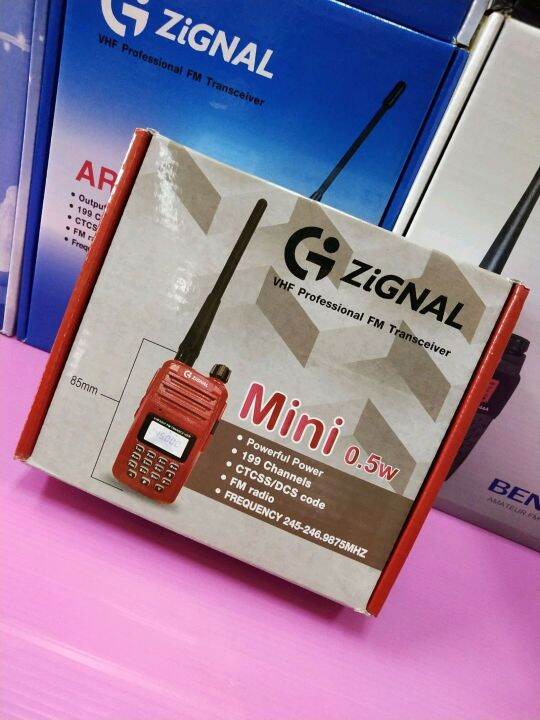 #วิทยุสื่อสารZIGNAL-MINI | Lazada.co.th