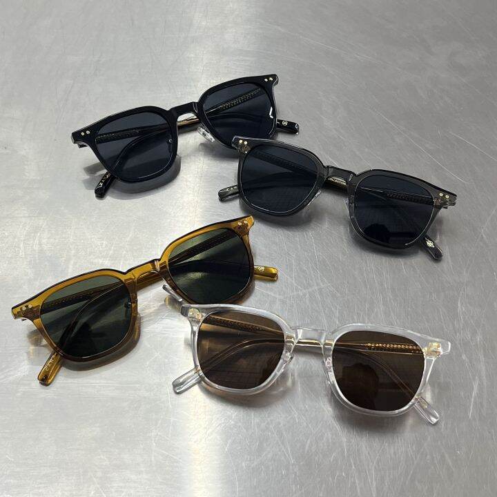 S5240แว่นตากันแดดUV400แบรนด์canaanเลนส์ชากันแดดได้100% | Lazada.co.th