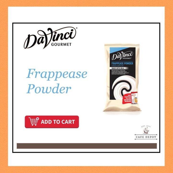 DaVinci Gourmet Frappease Powder 1.5KG | Lazada PH