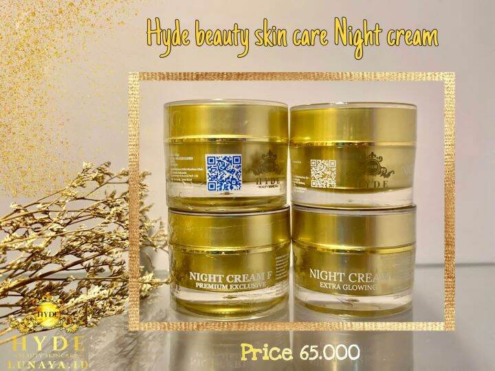 Hyde cream malam Forte dan BFom cream aman untuk busui dan bumil ...