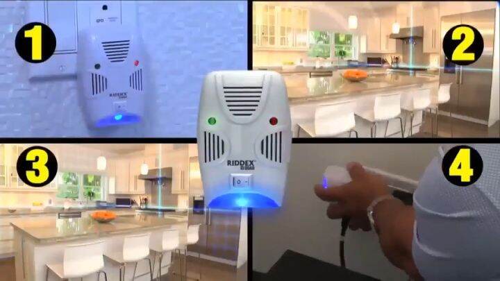 Riddex Quad Pest Control , Pest Repellers Sonic , Ultrasonic , Atomic ...