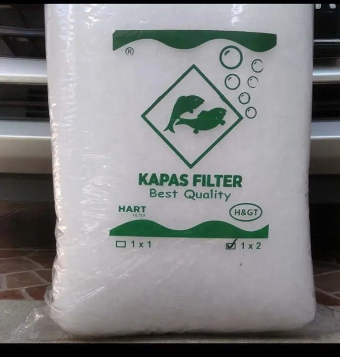Kapas Filter Kapas Dakron Kapas Busa Filter Aquarium Kolam 2x1 tebal | Lazada Indonesia