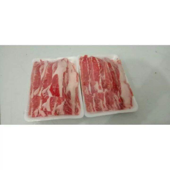 Beef Shortplate Usa Slice Asli Swift 500gr Lazada Indonesia