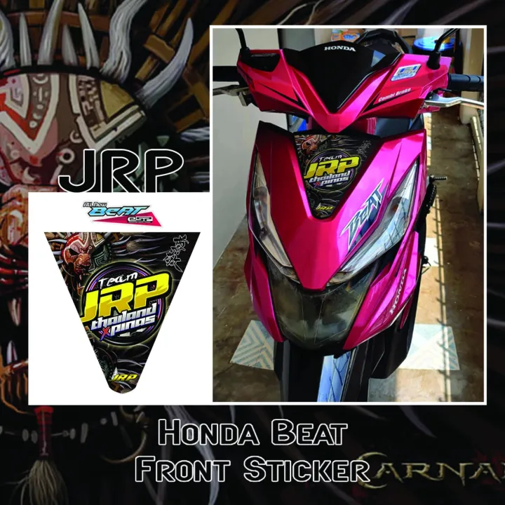 JRP & GRAB front sticker for Honda beat | Lazada PH