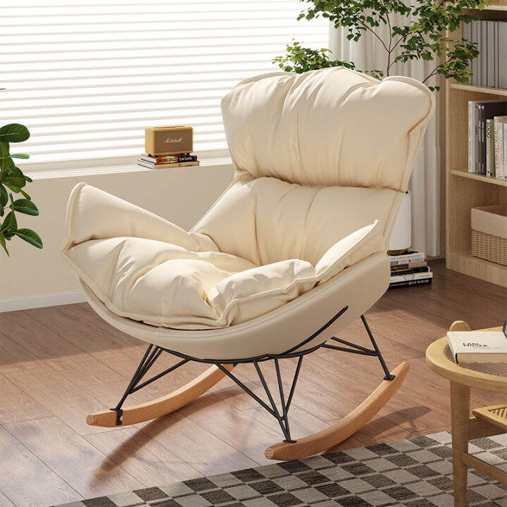 Rocking Chair Adult Recliner Adult Living Room Balcony Home Indoor ...