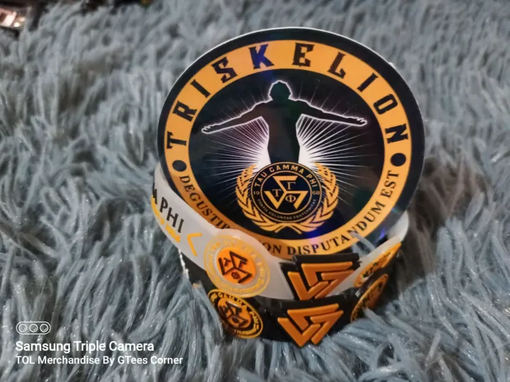 TAU GAMMA PHI TRISKELION ACCESSORIES BALLER TRIANGULAR SEAL | Lazada PH