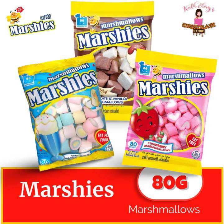 Marshies Premium Marshmallow (80g) Soft and Fluffy | Lazada PH