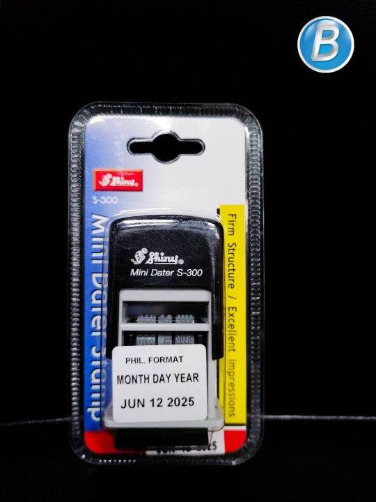 Mini Dater Stamp S-300 | Lazada PH
