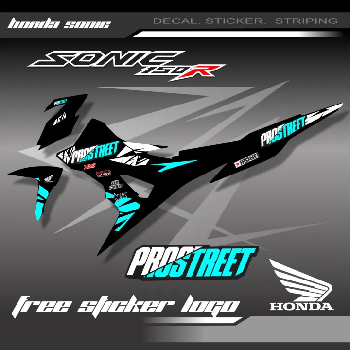 Striping Sonic Custom Suka suka - Stiker Striping Variasi Motor Honda ...