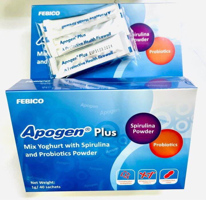 APOGEN PLUS (1Gx 40 SACHETS) | Lazada
