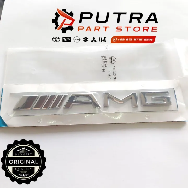 Logo Emblem Badge Mercedes Banz AMG Logo Sticker Original Quality ...