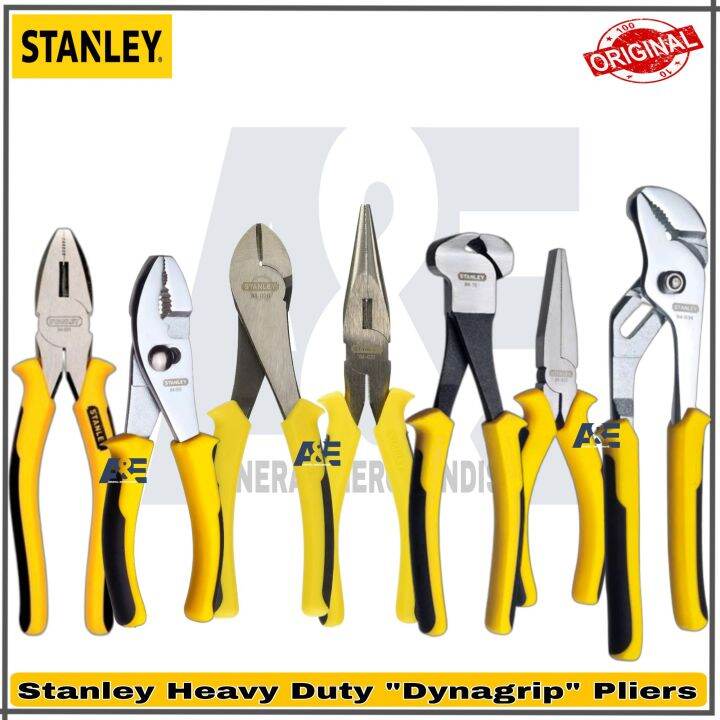 Stanley "Dynagrip" Combination/Linesman Pliers 8" #84-029 | Lazada PH