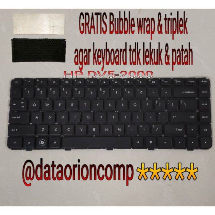 Keyboard HP DM4 DV5-2000 DM4-1000 NON FRAME BLACK | Lazada Indonesia