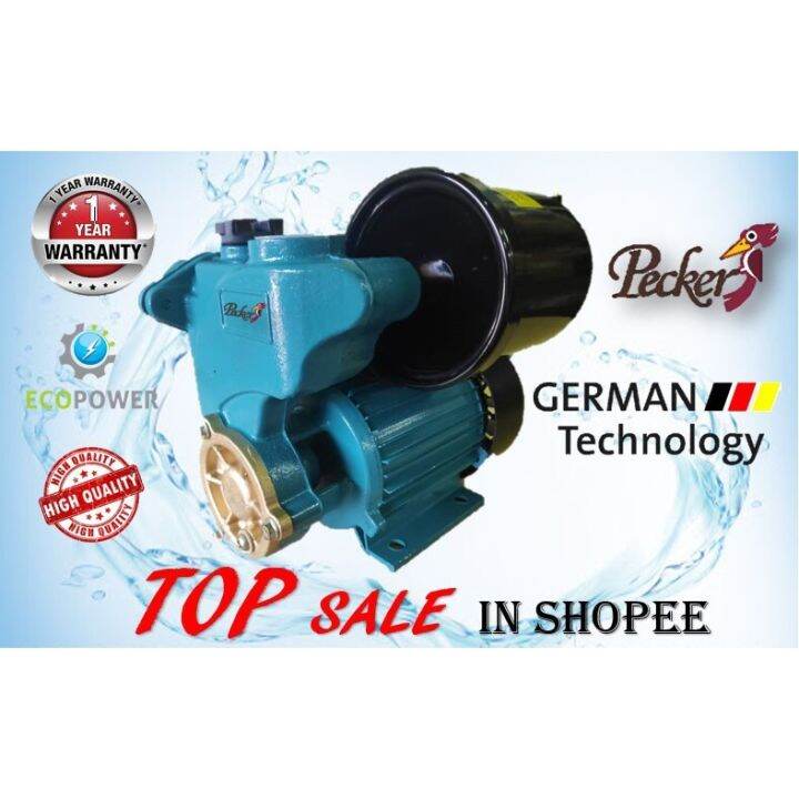 Pecker 0.5HP Auto Self-Priming Water Pump PK138 | Lazada