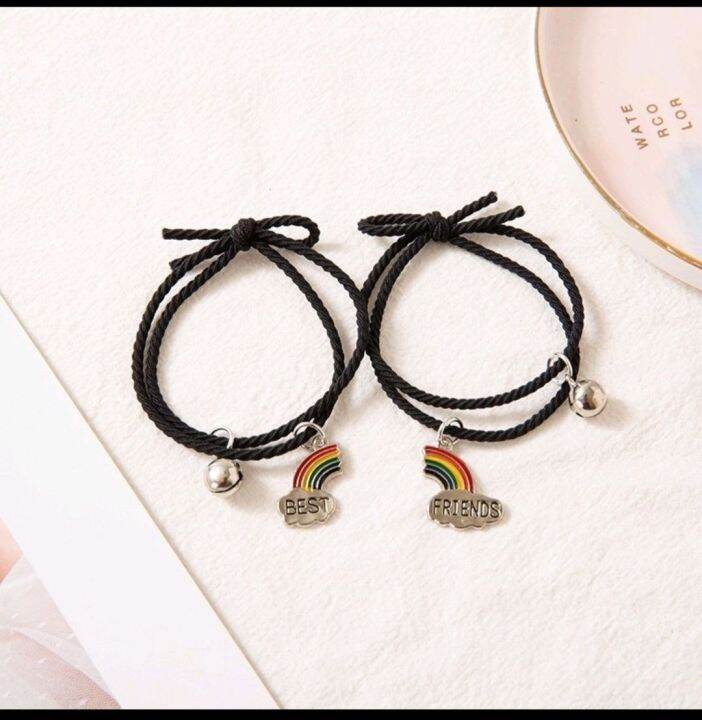 Gelang Couple bestfriend lonceng / gelang lonceng/magnet persahabatan ...