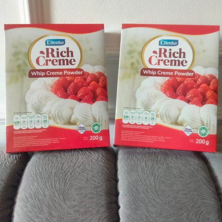 Rich Creme Whipping Creme Powder 200 gr | Lazada Indonesia