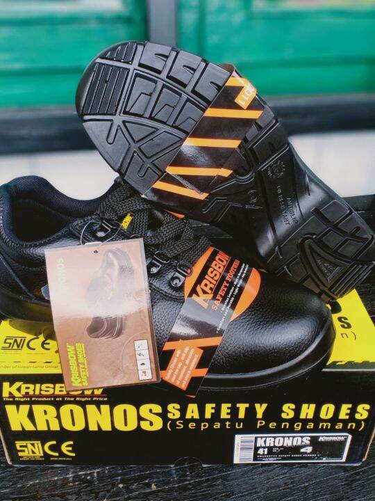 sepatu safety krisbow kronos | Lazada Indonesia