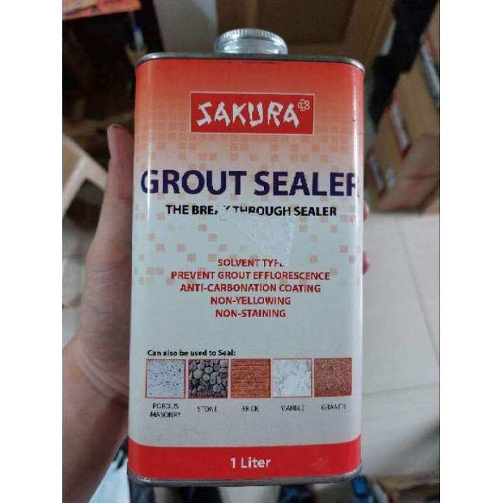 SAKURA Grout Sealer 250 ML/1 L | Lazada PH