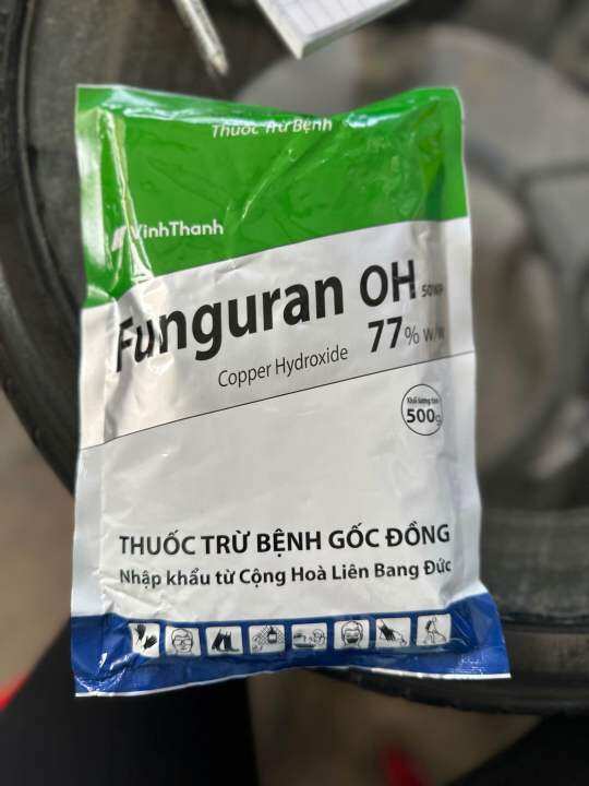 Thuốc trừ bệnh gốc đồng - Funguran oh 50wp - Copper Hydroxide - Rửa ...
