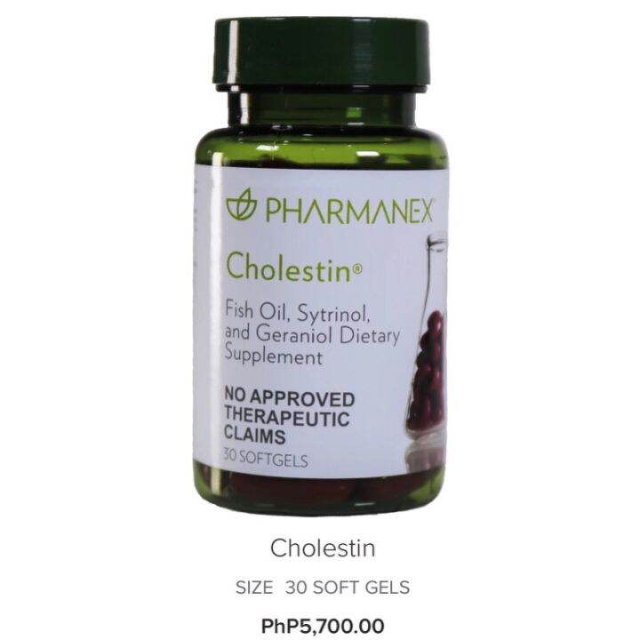 PHARMANEX CHOLESTIN | Lazada PH