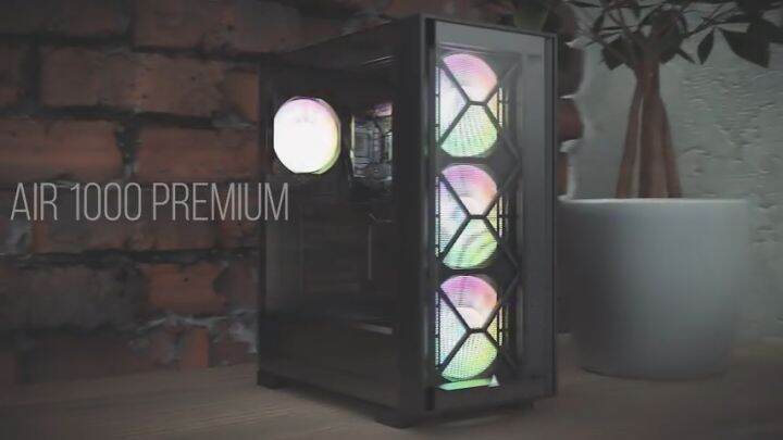 MONTECH Air 1000 Lite /Air 1000 Silent Tempered Glass ATX Casing | Lazada