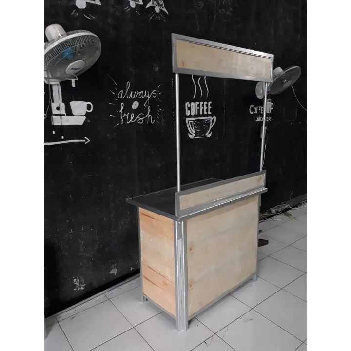Booth Portable / Booth Lipat / Gerobak Lipat Body Triplek | Lazada ...