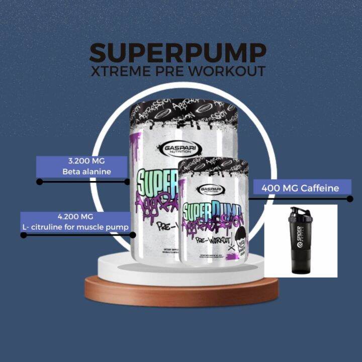 Gaspari nutrition superpump superpump 25serving preworkout | Lazada Indonesia