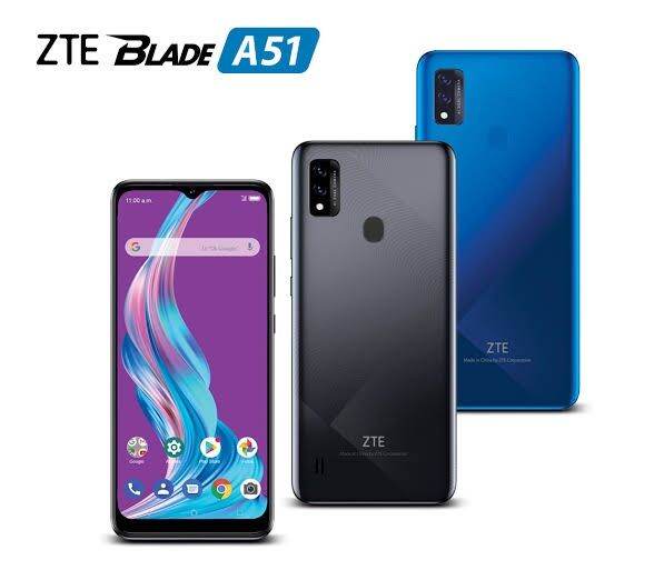 ZTE Blade A51 - แซตทีอี 4G แรม3+64 จอ 6.52 นิ้ว กล้อง 13 + 2MP (Depth ...