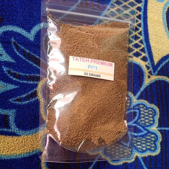 Tateh Aquafeeds PO1 ( 50 Grams) Pre-Starter 1 P01 | Lazada PH