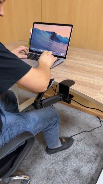 Ergonomic Table Arm Rest Rotatable Computer Hand Bracket Wrist Computer ...