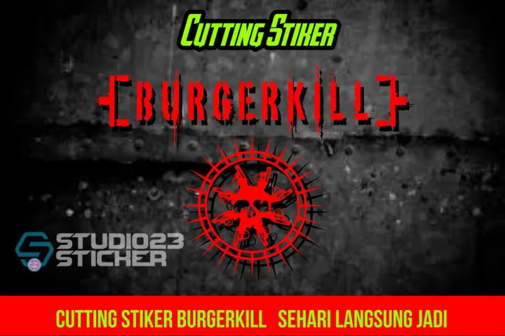 Stiker Burgerkill, Cutting Sticker Burgerkill | Lazada Indonesia