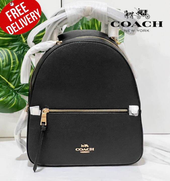 กระเป๋าเป้สะพายหลัง COACH F76624 CORNER JORDYN BACKPACK (IMBLK ...