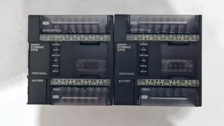 Omron PLC CP1E-N14DR-A 8 Input,6 Output Relay(สภาพ 98%) | Lazada.co.th