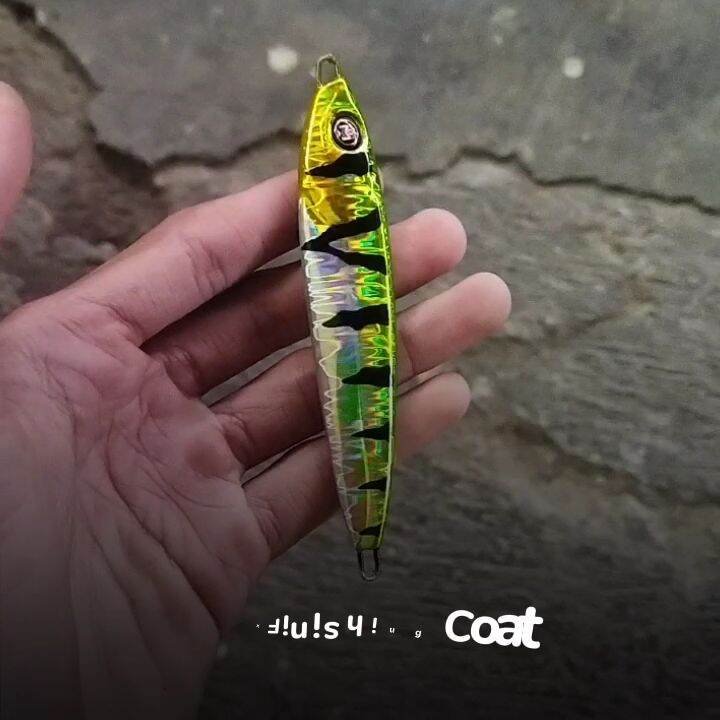 Umpan Metal Jig 30 Gram Mongkalo Ambisious Oil Tiger Micro Jig Umpan ...