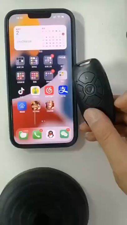 Universal Wireless Selfie Camera Shutter Mobile Phone Blue-Tooth Live ...