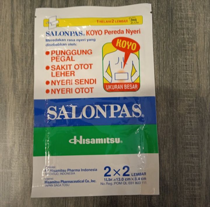 salonpas koyo ukuran besar 2×2lembar | Lazada Indonesia