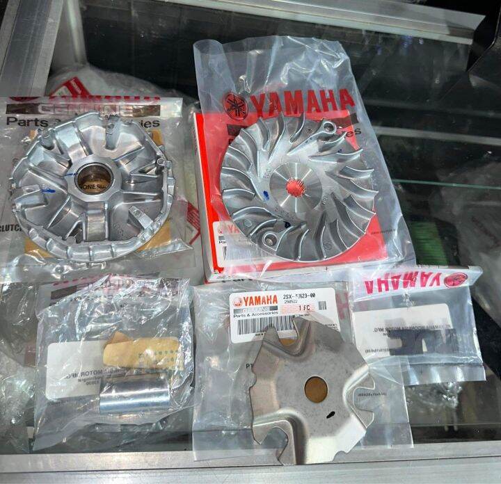 Pulley set Stock Original for Mio i 125, Soul i 125, Mio Gravis, Mio ...