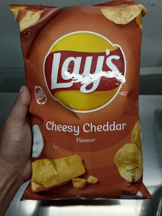 LAY'S CHEESY CHEDDAR flavour 184.2g | Lazada PH
