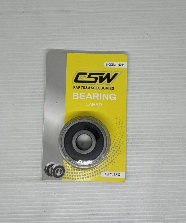 Bearing Laher Lahar Kelahar 6301 RS Bantalan Bola Roda Honda Yamaha Go ...