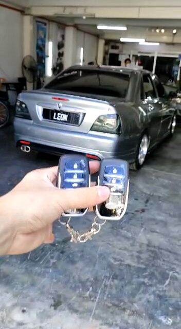 Leon proton waja PKE fully Keyless intelligent smart alarm system with ...