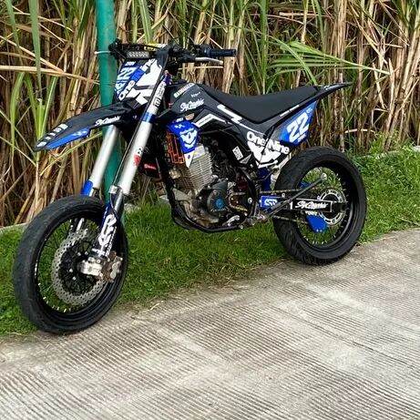 Decal CRF Hitam Biru One one nine bisa request desain | Lazada Indonesia