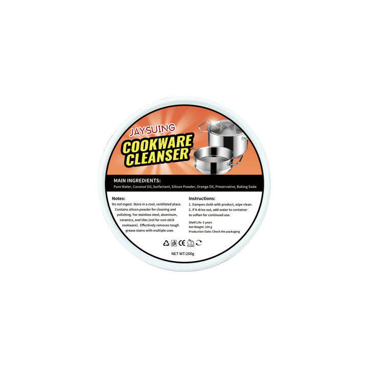 Jaysuing Cookware Cleaner Stainless Steel Cleaner Pot Bottom Oven And ...