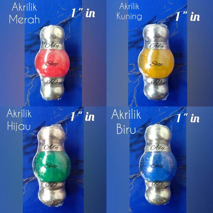 Ornamen pagar balkon ralling tangga stainless aksesoris bandul akrilik ...