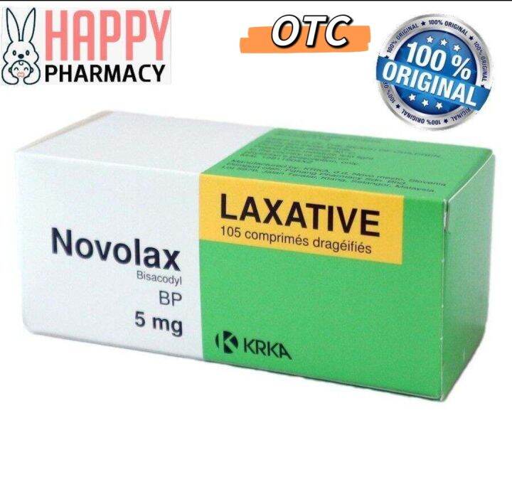 🔥FAST SHIP🔥 NOVOLAX BISACODYL LAXATIVE 5MG 105'S [EXP:4/25 ...