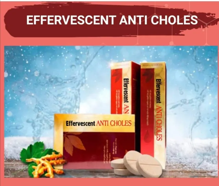 Anti Choles Effervescent tablet para sa mga taong high blood | Lazada PH