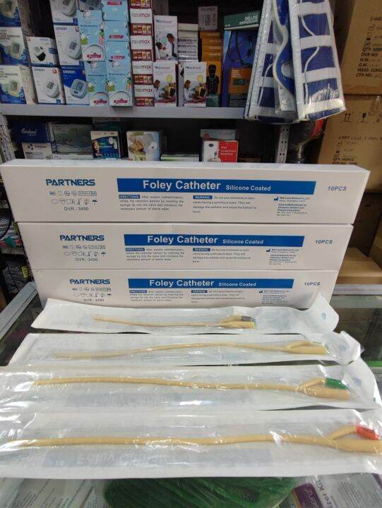 Foley Catheter 2-Way FR10, FR12, FR14 , FR16 & FR18 (Sold per piece ...
