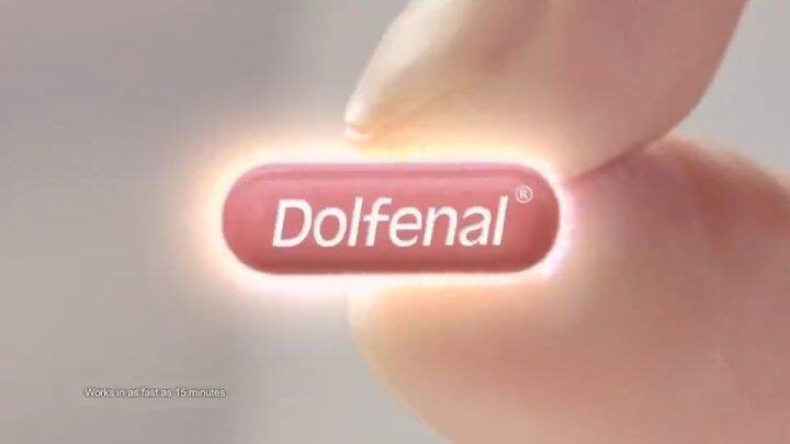 Dolfenal 250mg 12S Fast And Effective Relief From Headache, Toothache ...