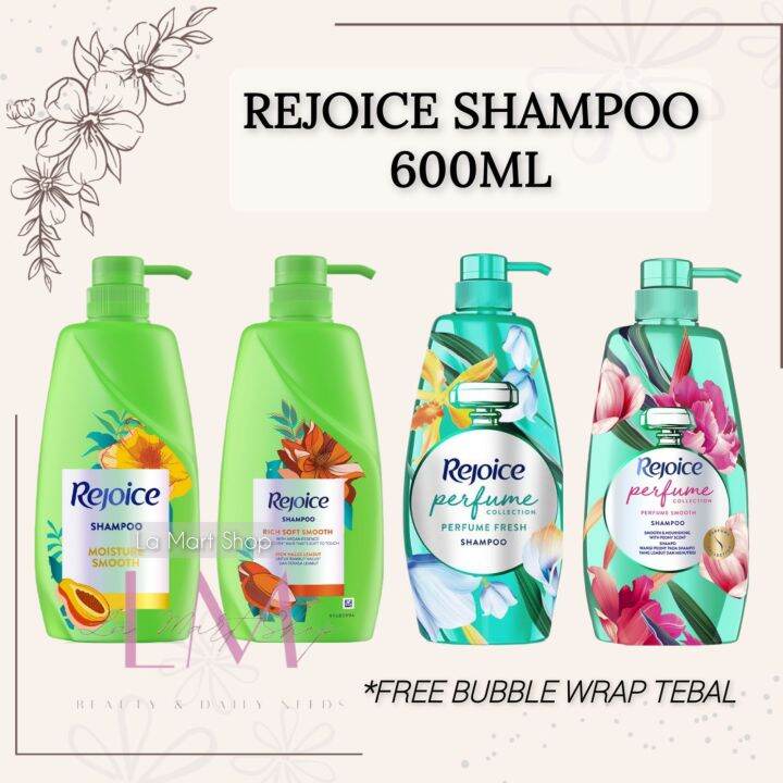 Shampoo Rejoice 600ML Lembut Ternutrisi Rich Halus Lembut | Lazada Indonesia
