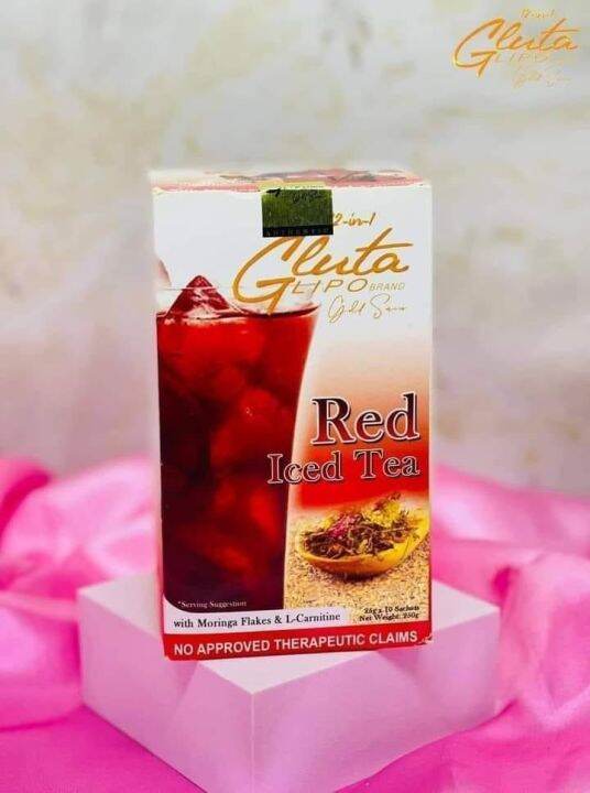 Gluta Lipo Red Ice Tea Lazada Ph