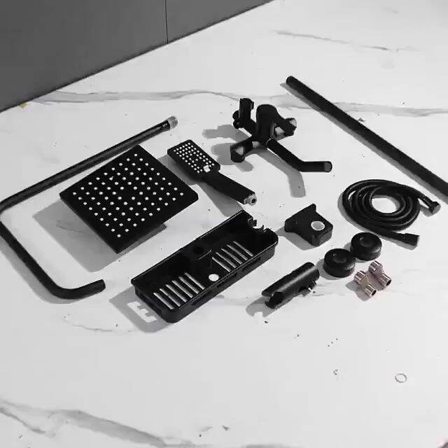 Shower Set Kamar Mandi Rain Shower/Set Shower Air Panas Dingin Alat ...